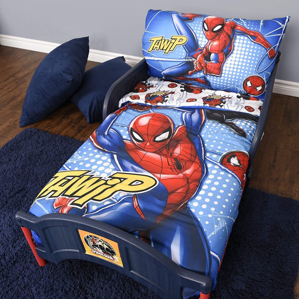 Lit en plastique pour enfant Marvel Spider-Man - Douillettes et Couvre-lits